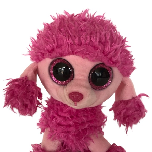 Ty | Toys | Ty Beanie Boos 6 Patsy Pink Poodle Dog Plush Stuffed Animal ...